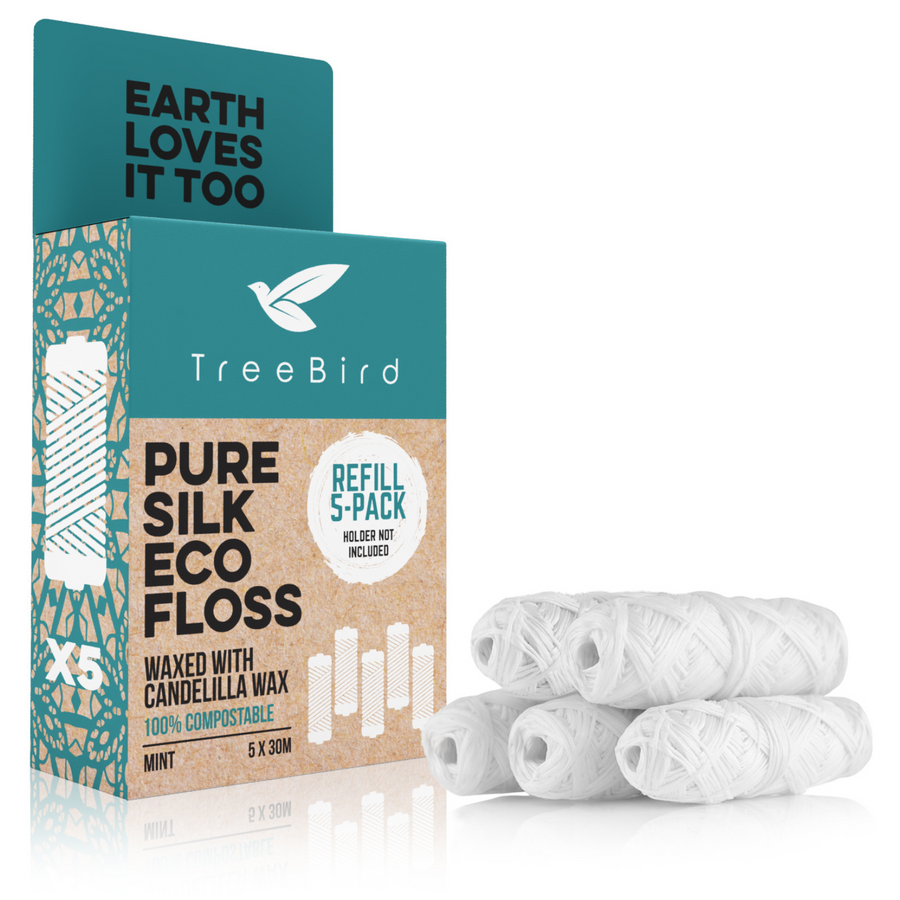 Environmentally Friendly Floss | Biodegradable Floss – TreeBird
